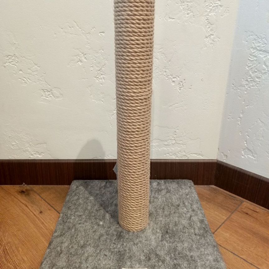 Когтеточка столбик из джута