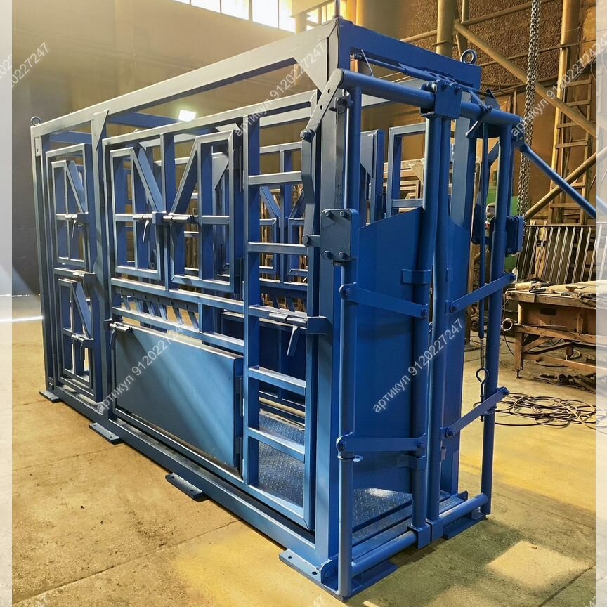 Станок для крс ветеринарный с весовой системой