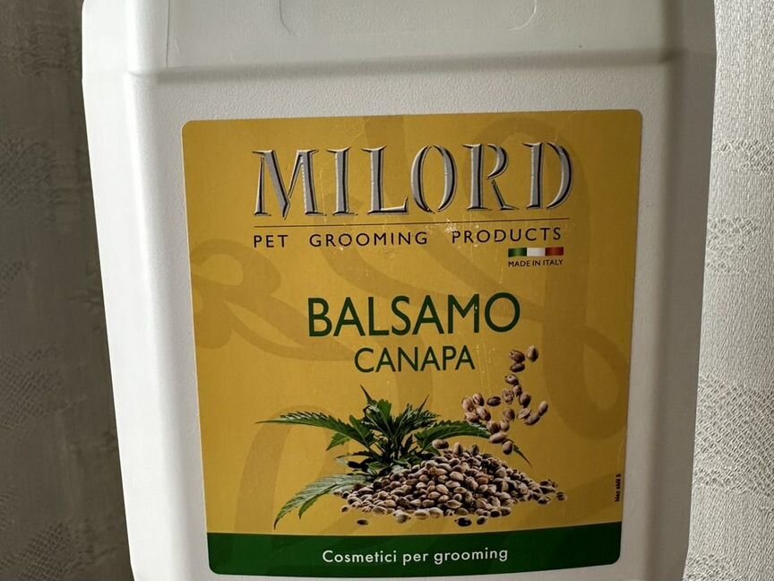 Бальзам для собак Milord Canapa 5 л