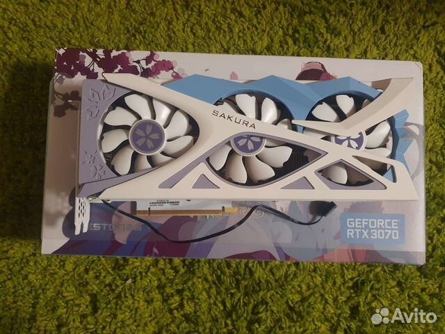 Yeston nvidia RTX 3070 Sakura + белые кабели купить в Санкт-Петербурге ...