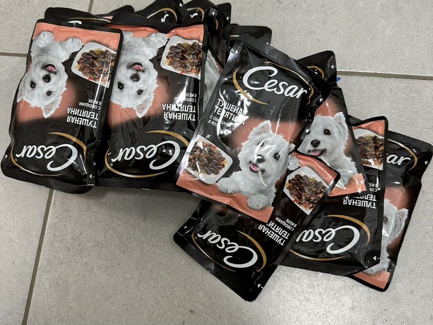 Собачий корм Cesar