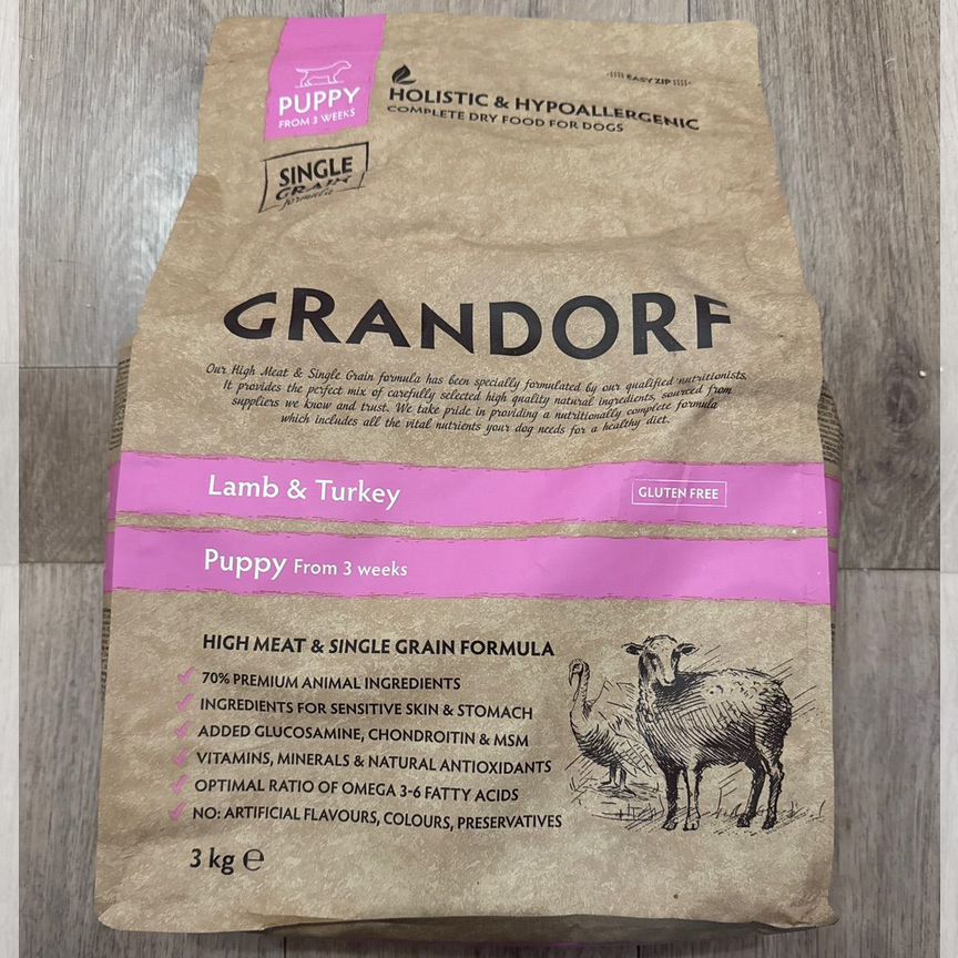 Корм для собак grandorf