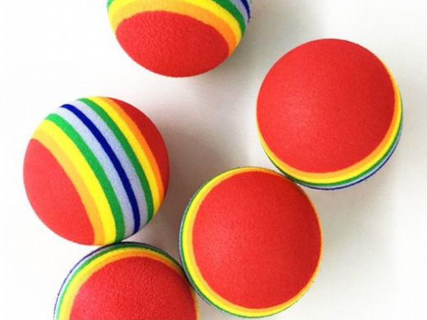 Игрушки мячики дразнилка для кошек