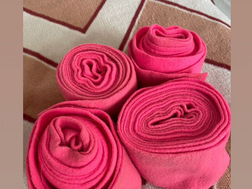 Бинты для лошади розового цвета (стан)