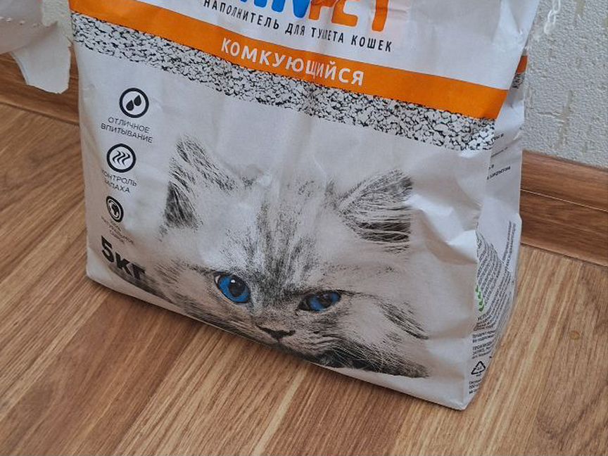Наполнитель для кошачьего туалета