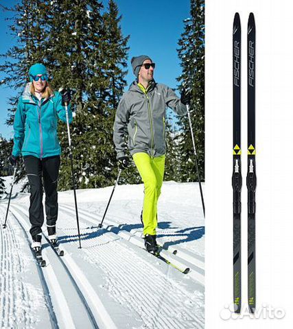 Лыжи с камусом fischer twin skin sport + крепления купить в Москве ...