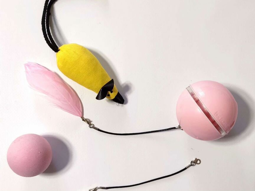 Интерактивные Игрушки для кошек 3 штуки