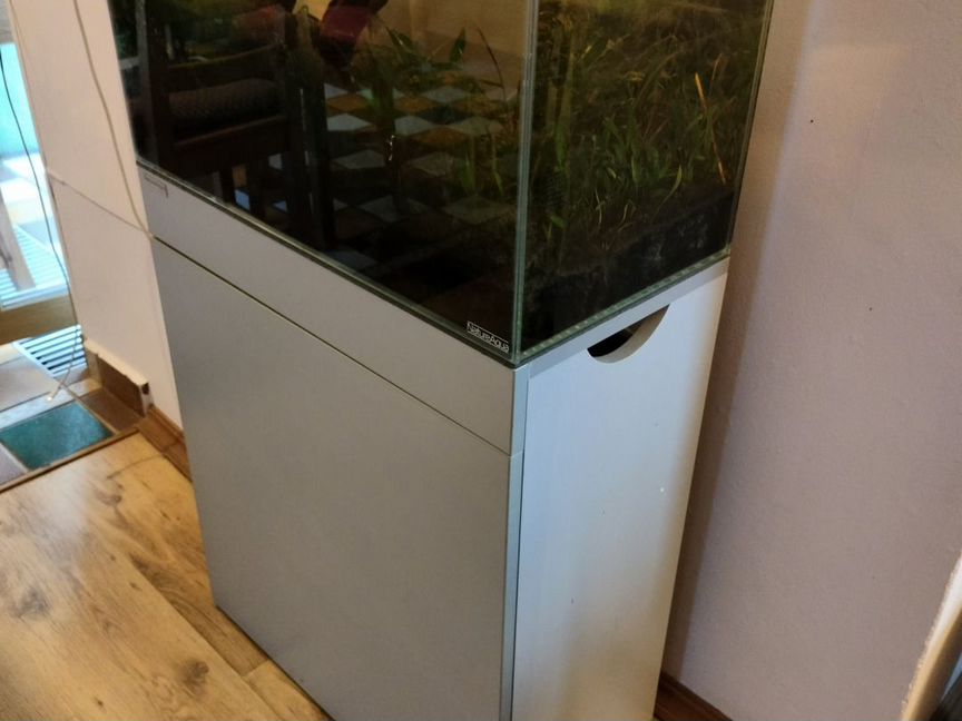 Аквариум Nature Aqua из стекла OptiWhite + Тумба