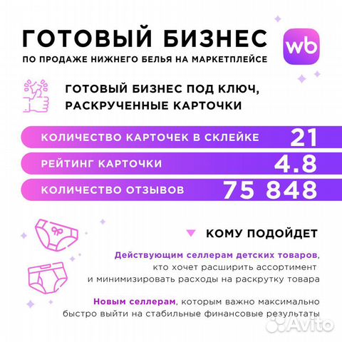 Бизнес на Wildberries c доходностью от 38% купить в Москве по низкой цене | Готовый бизнес и ...