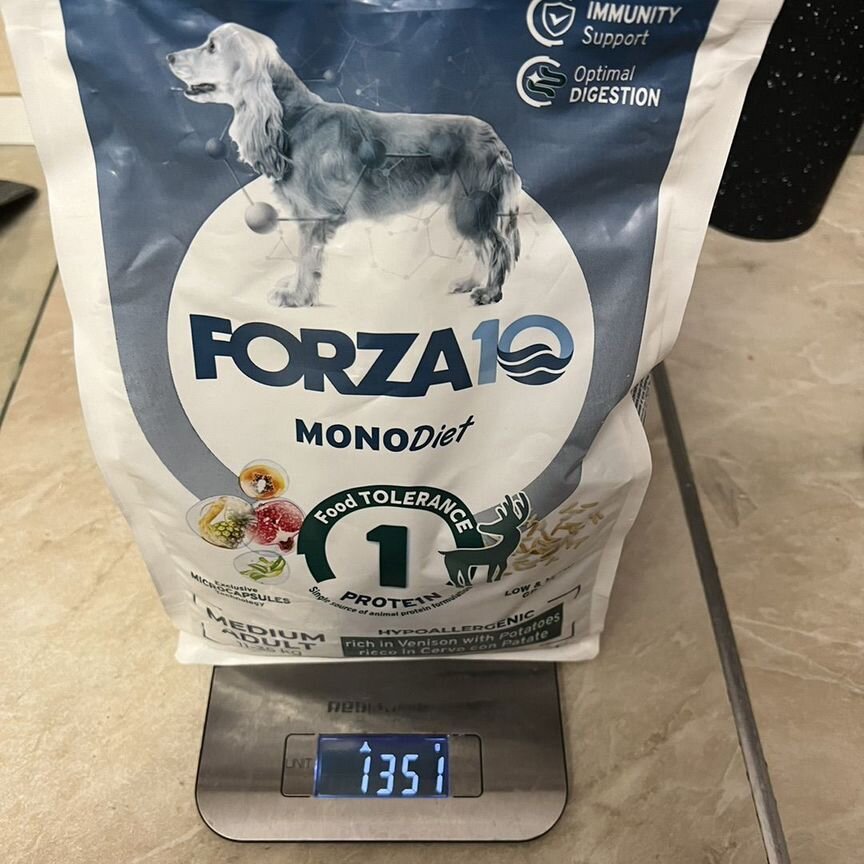 Корм forza 10 mono diet (оленина, кортофель)
