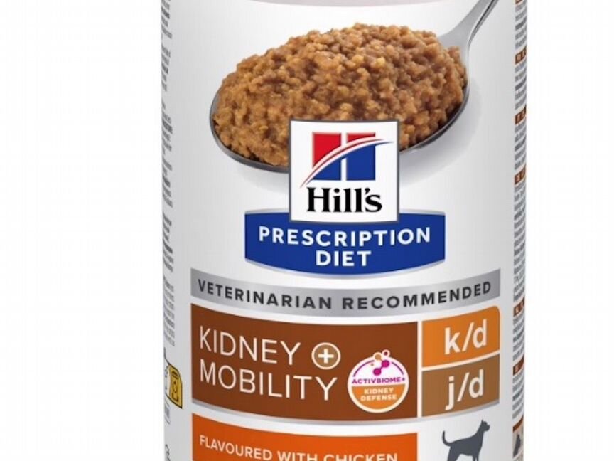 Hill's вет.консервы консервы для собак K/D лечение