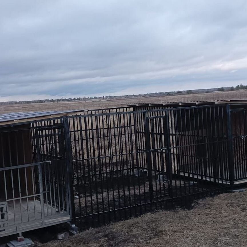 Комплекс вольеров с выгульником