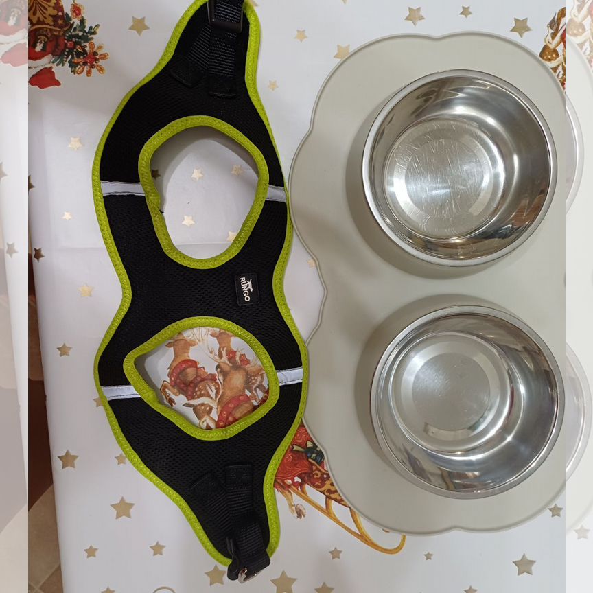 Шлейка S,миски