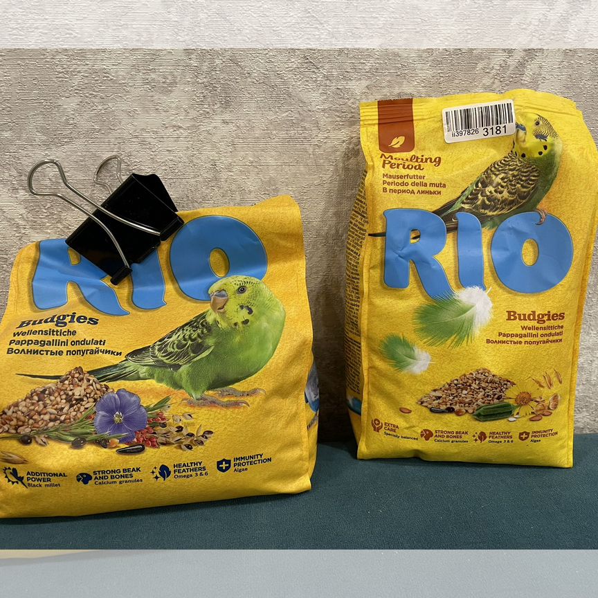 Корм для волнистых попугаев