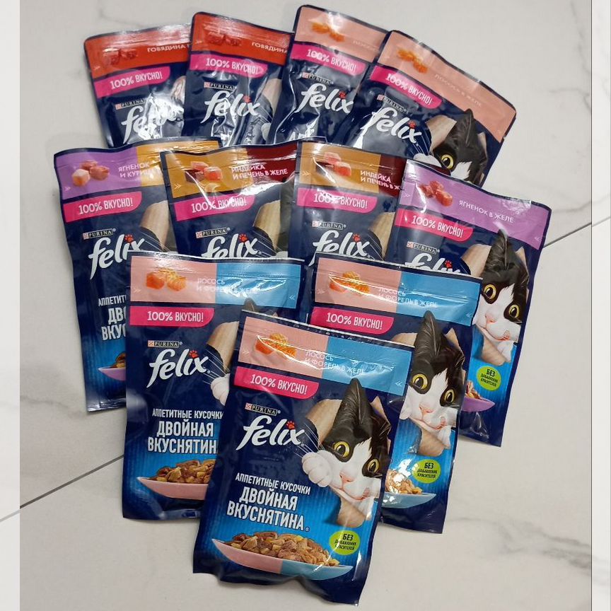 Корм для кошек Felix