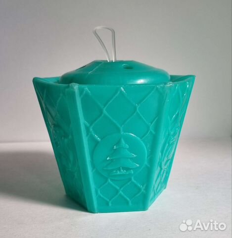 Коробка Новогодний подарок Кремлевский СССР фонарь купить в Москве ...