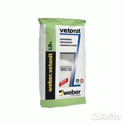 Weber Vetonit LR+ шпак-ка финишная полимерная 20кг купить в Москве ...