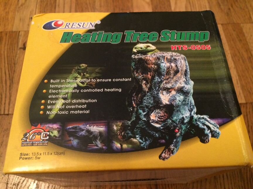 Нагревательный камень resun для террариума