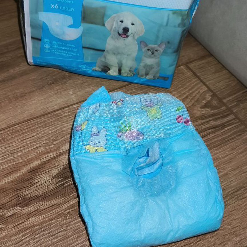 Подгузники для собак мелких пород, либо кошек