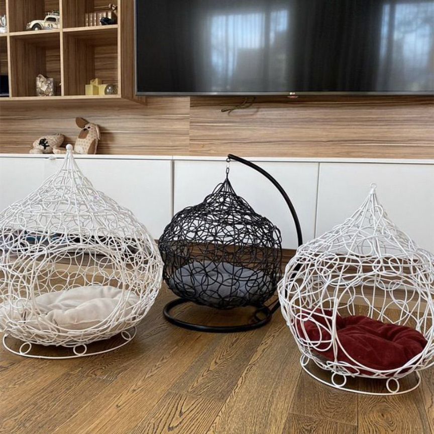 Домик для животных из ротанга