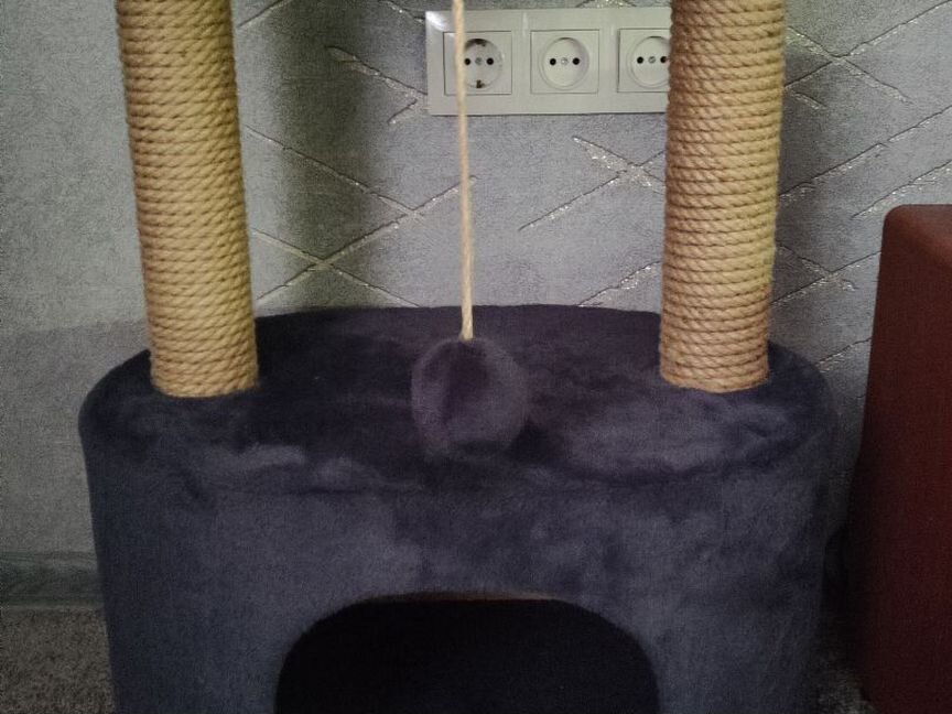 Когтеточка домик для кошки