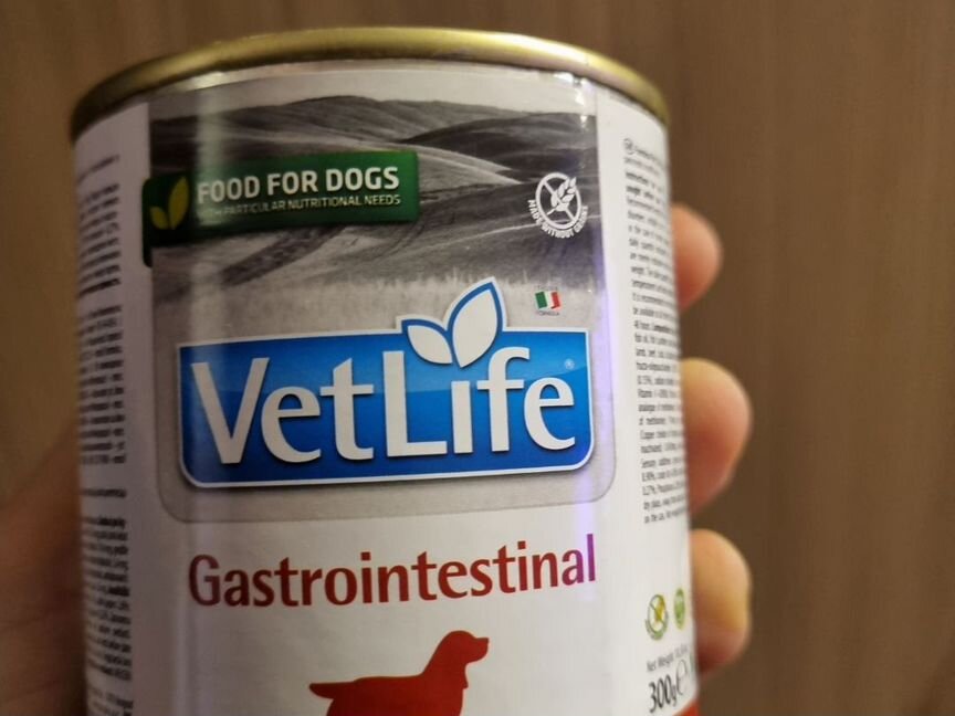 Vet Life Dog Gastrointestinal консервы для собак
