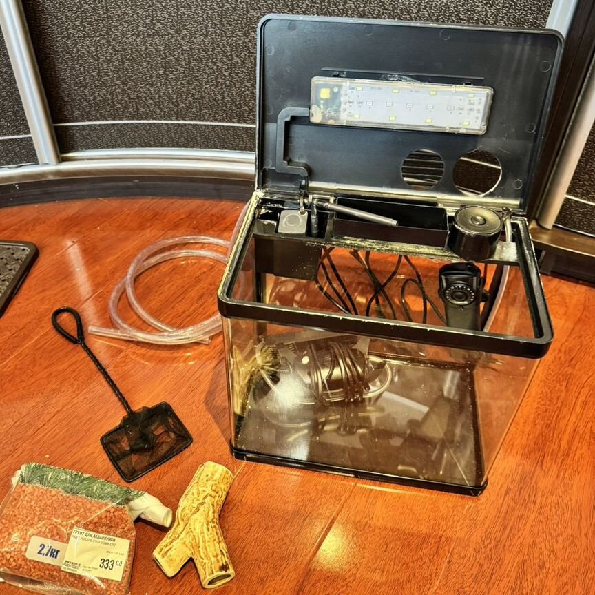 Аквариум 15 литров отдам