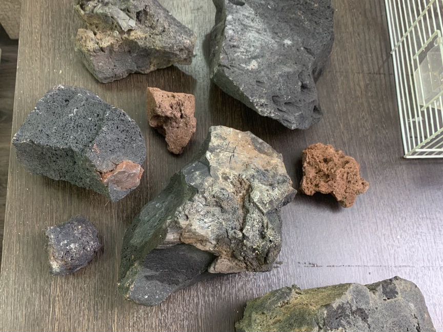 Лава вулканическая