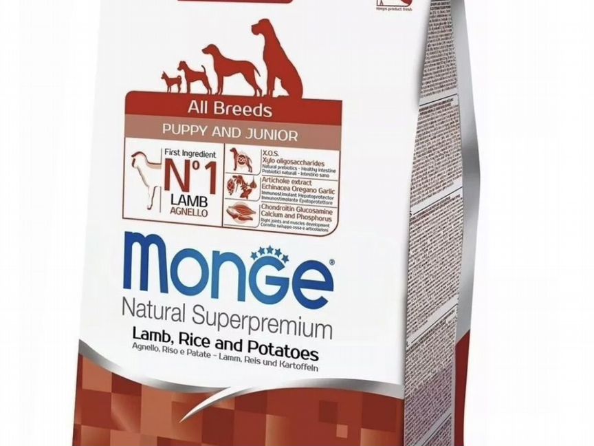 Корм для собак monge