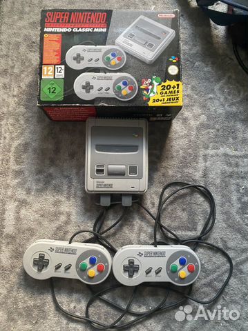 Snes Mini полный комплект купить в Москве | Электроника | Авито