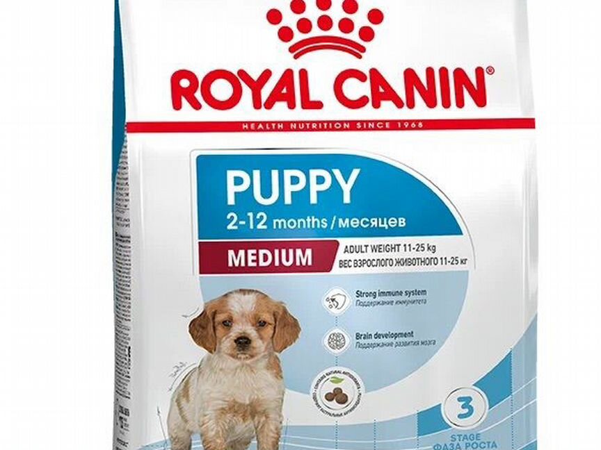 Сухой корм Royal Canin Medium Puppy 20кг