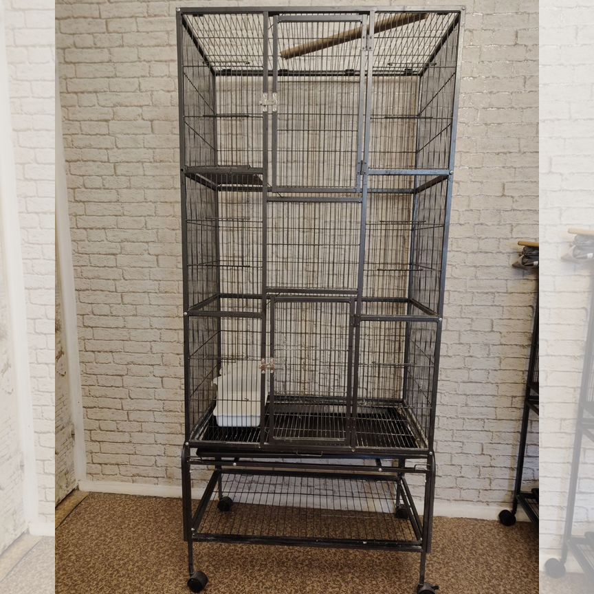 Клетка для попугая корелла большая