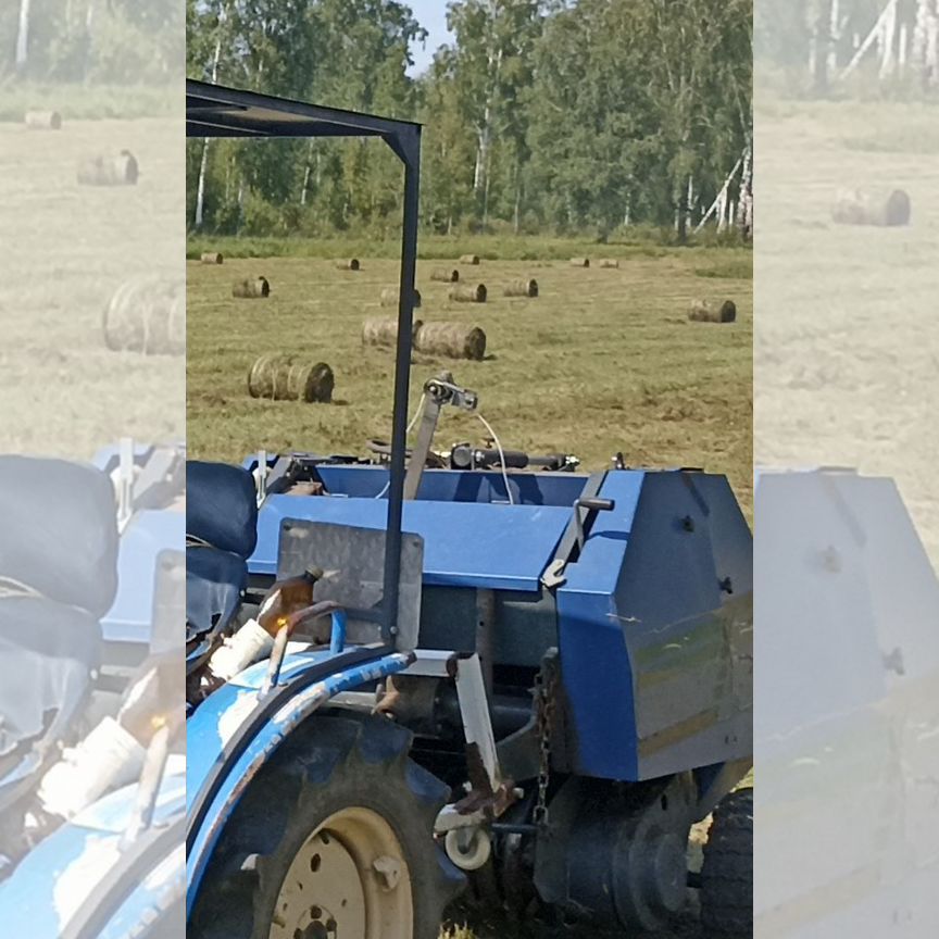 Сено в тюках