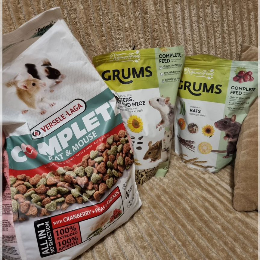 Корм для крыс открытый