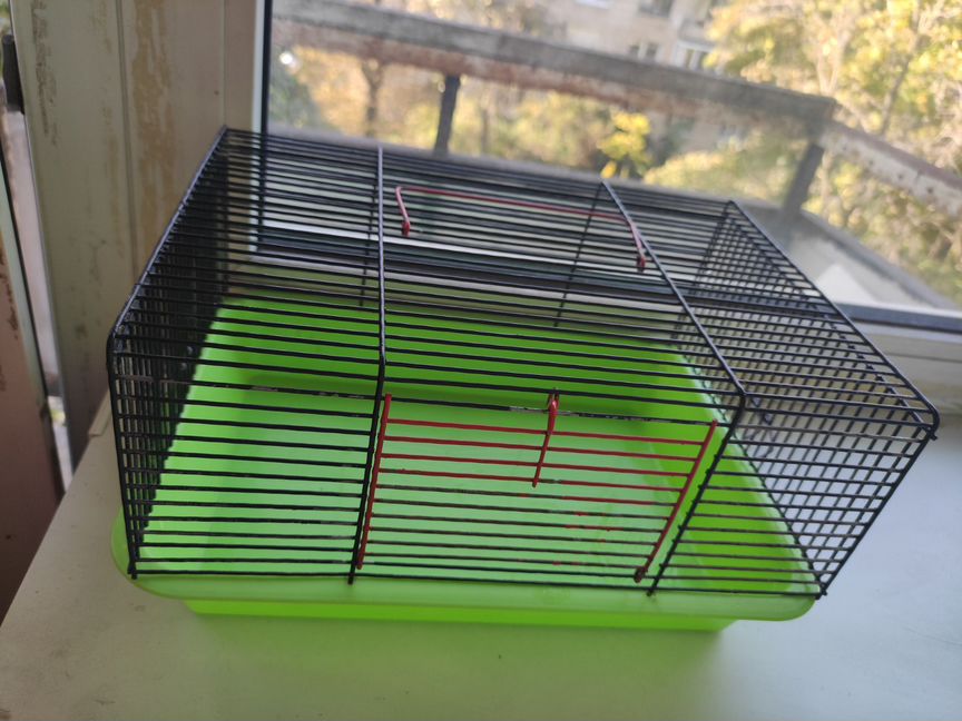 Клетка для грызунов + комплектующие в подарок