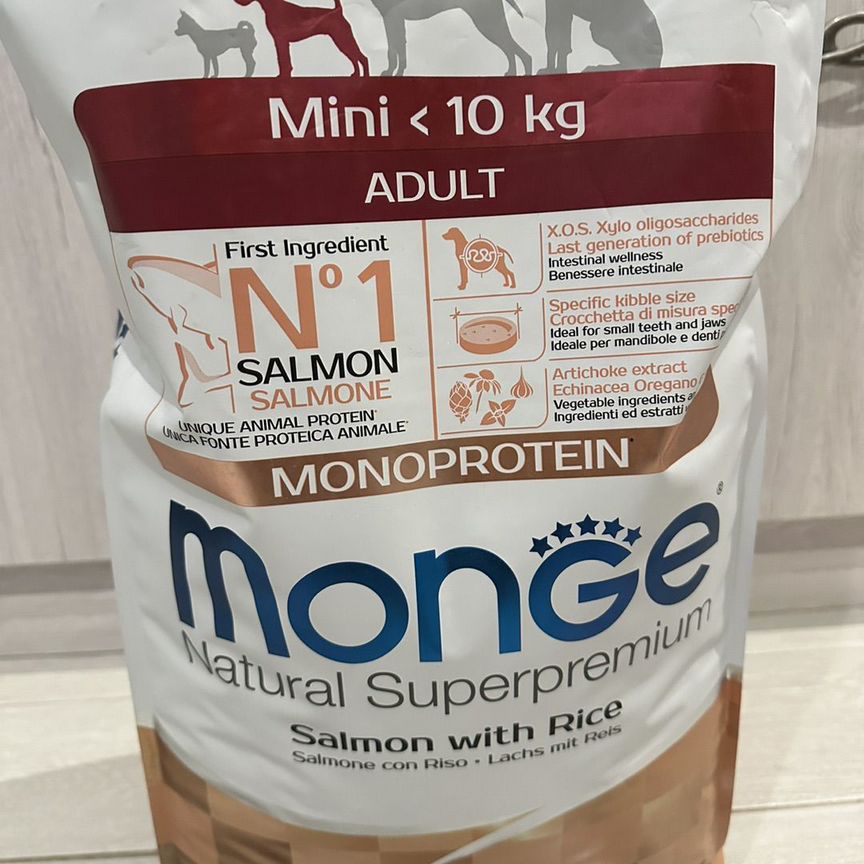 Корм для собак monge