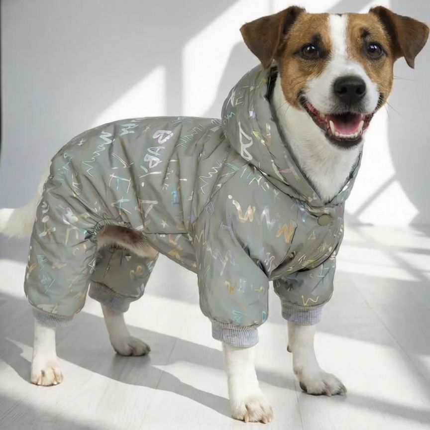 Комбинезон светоотражающий для собаки