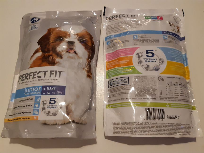 Корм Perfect Fit Junior для щенков
