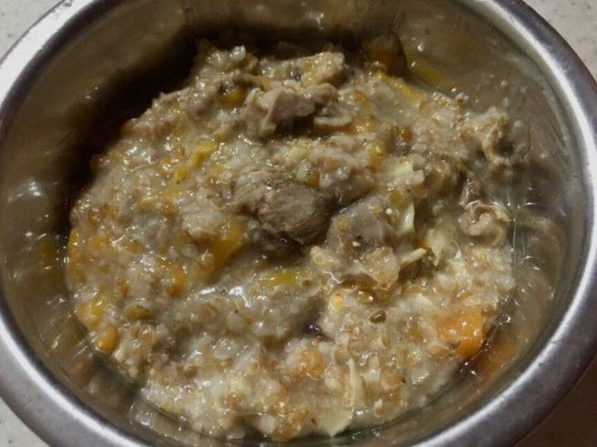 Натуральная еда для собак