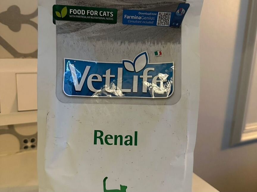 Корм для кошек farmina vetlife renal
