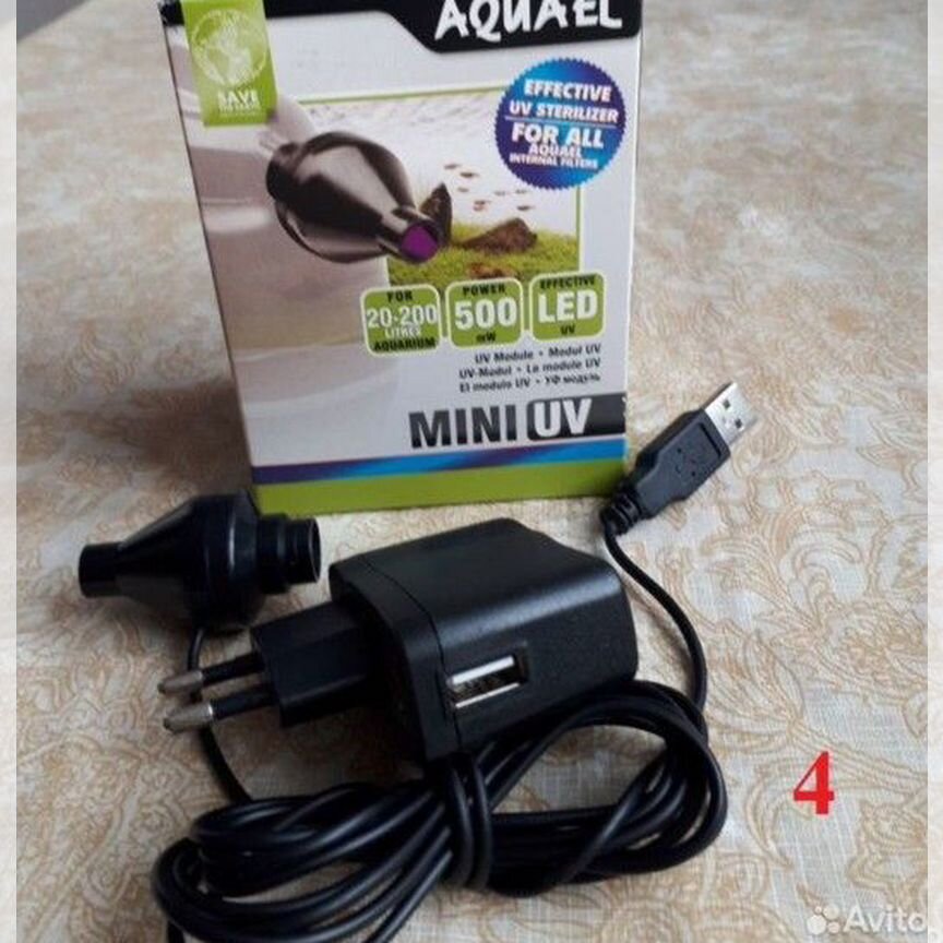 Ультрафиолетовый cтepилизатоp для аквариума