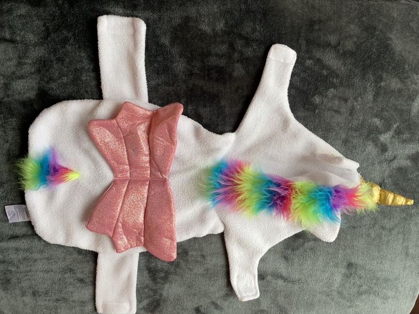 Костюм единорога для собачки;)