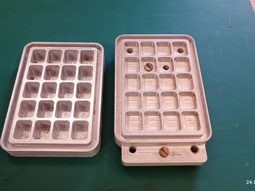 Оснастка для изготовления кормов в блистере