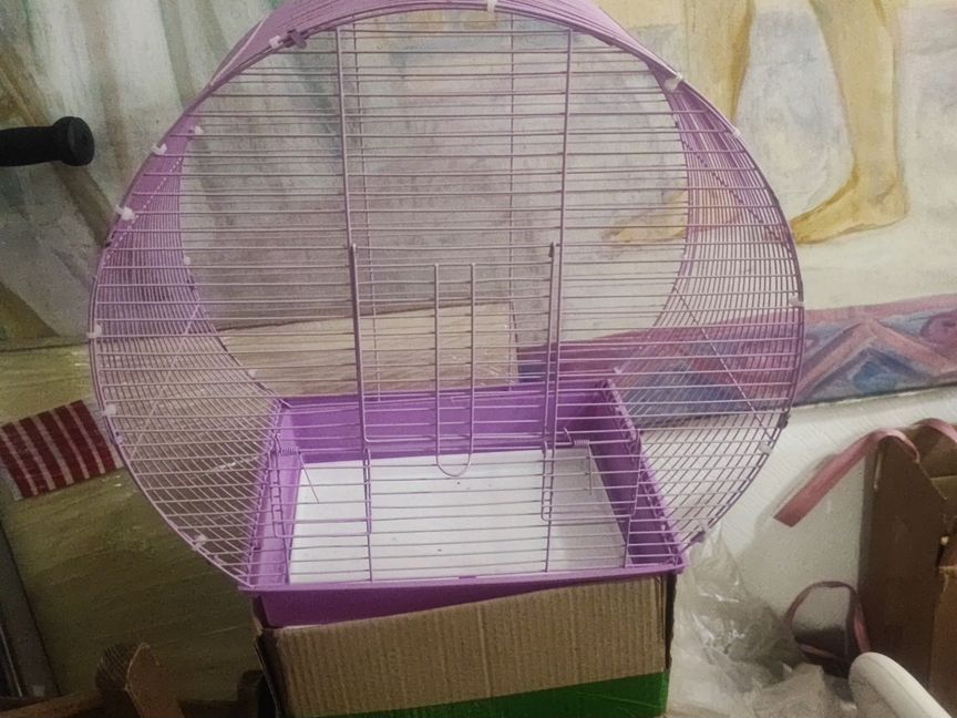 Большая клетка для канареек, попугаев, птиц
