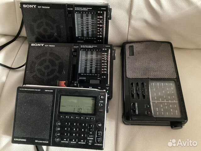 Радиоприемники Sony Grundig 4 штуки купить в Москве | Электроника | Авито