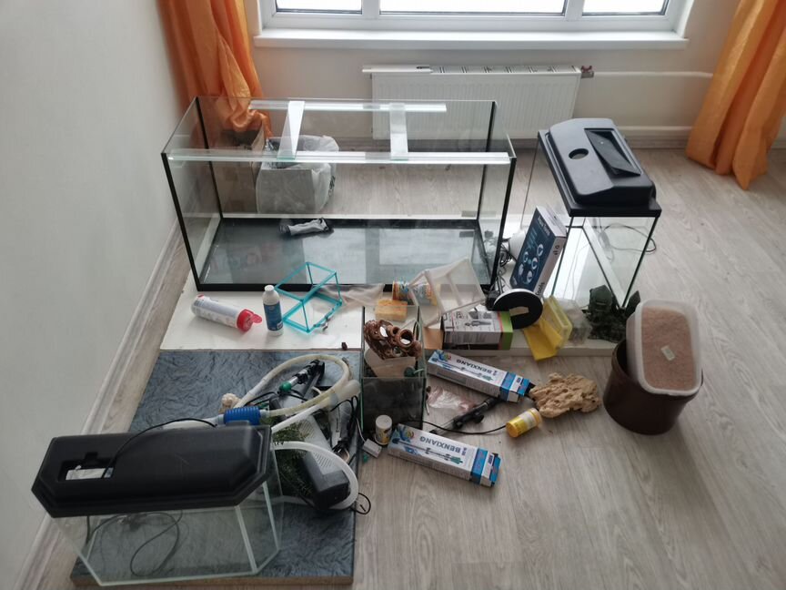 Аквариумы и всё для содержания рыб, или черепах