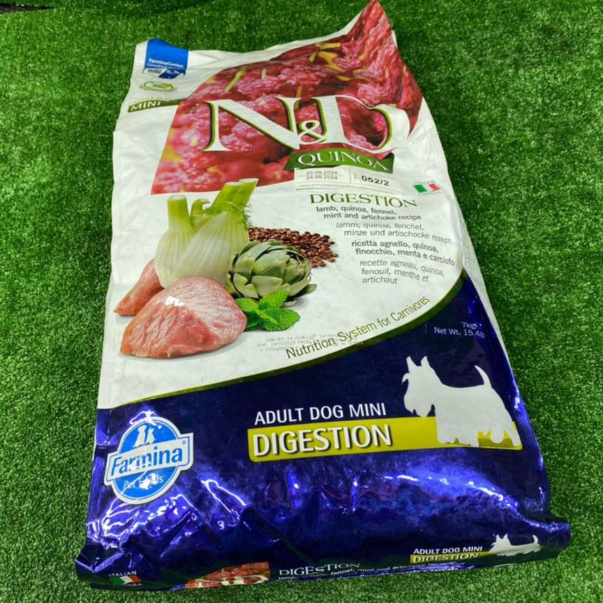 Корм для собак Farmina Quinoa Digestion mini 7 kg