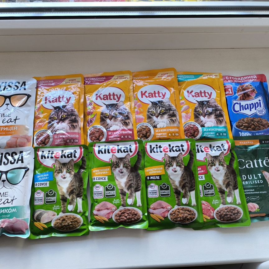 Корм для животных пауч