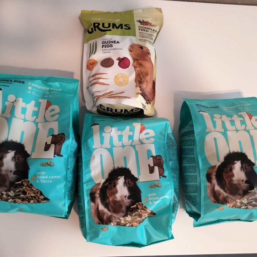 Корм для морских свинок little one 900 г
