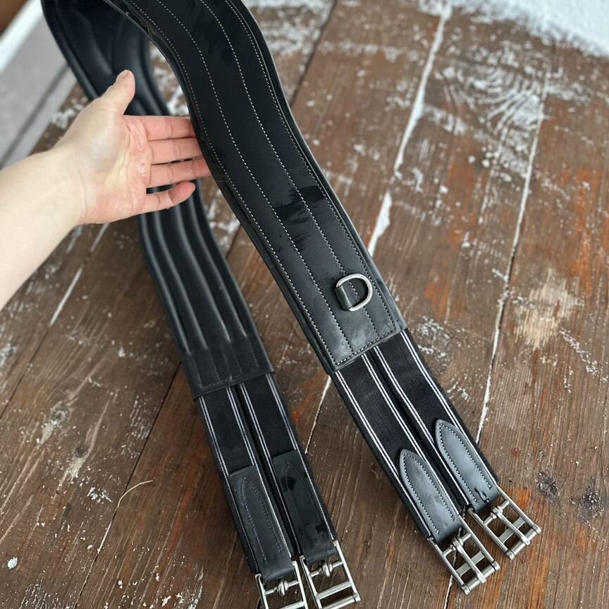 Подпруга кожаная 145